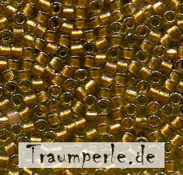 11/0 Delica Sparkling Marigold Lined Chartreuse 909 - Traumperle.de ...