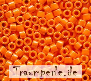 11/0 Delica Opak Mandarin AB 1573 - Traumperle.de - Der Glasperlen Sh ...