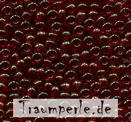 11/0 Roc. Transparent Red Gold Luster 309 - Traumperle.de - Der Glasp ...